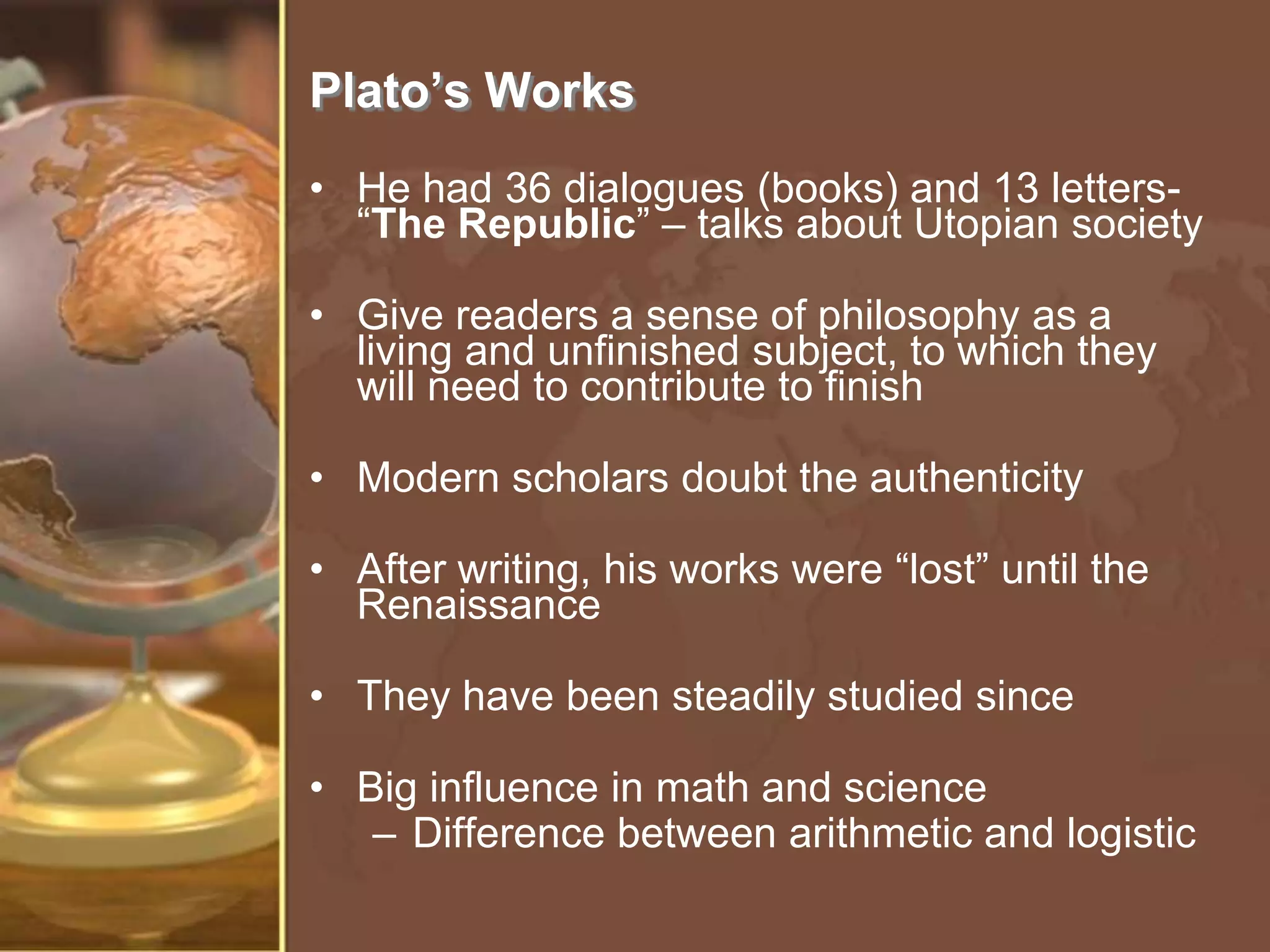 Plato | PPTX
