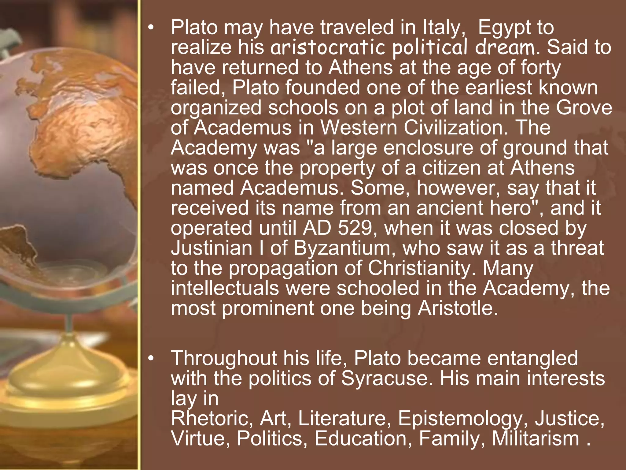 Plato | PPTX