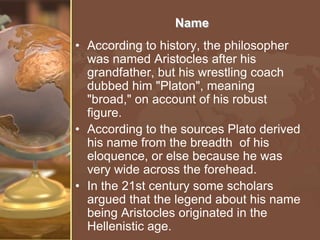 Plato | PPTX