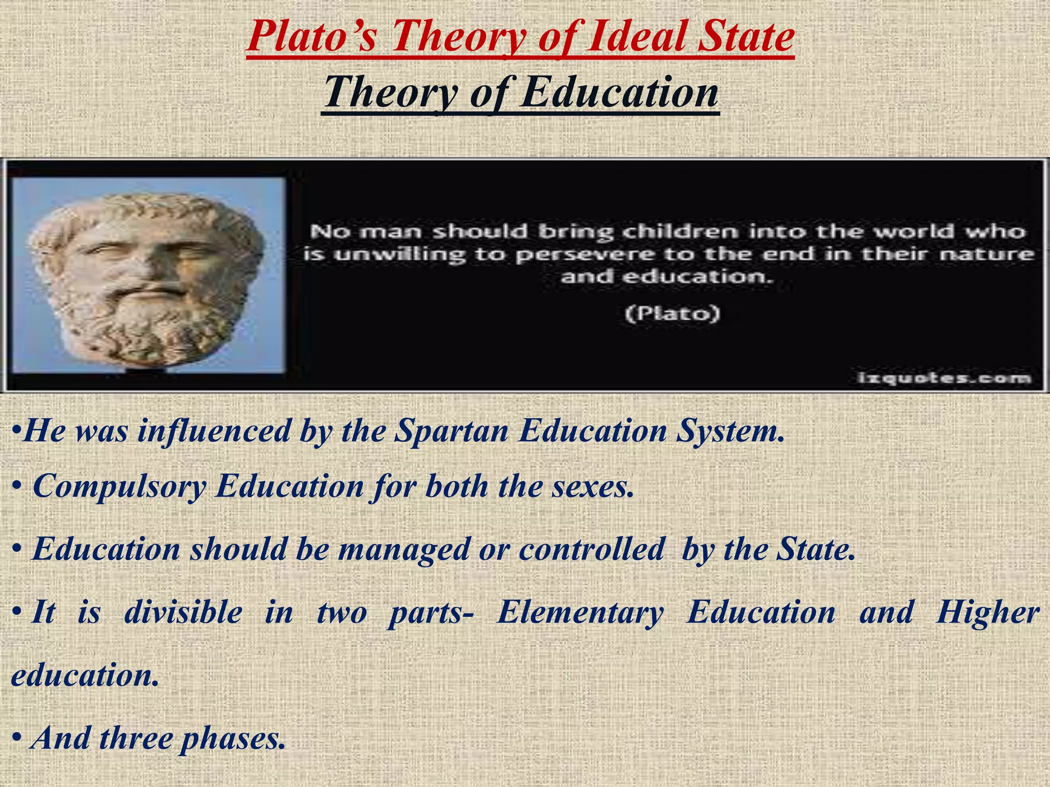 PLATO's political thought on Justice | PPTX