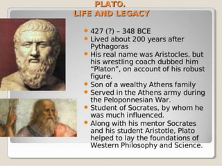 PLATO's political thought on Justice | PPTX