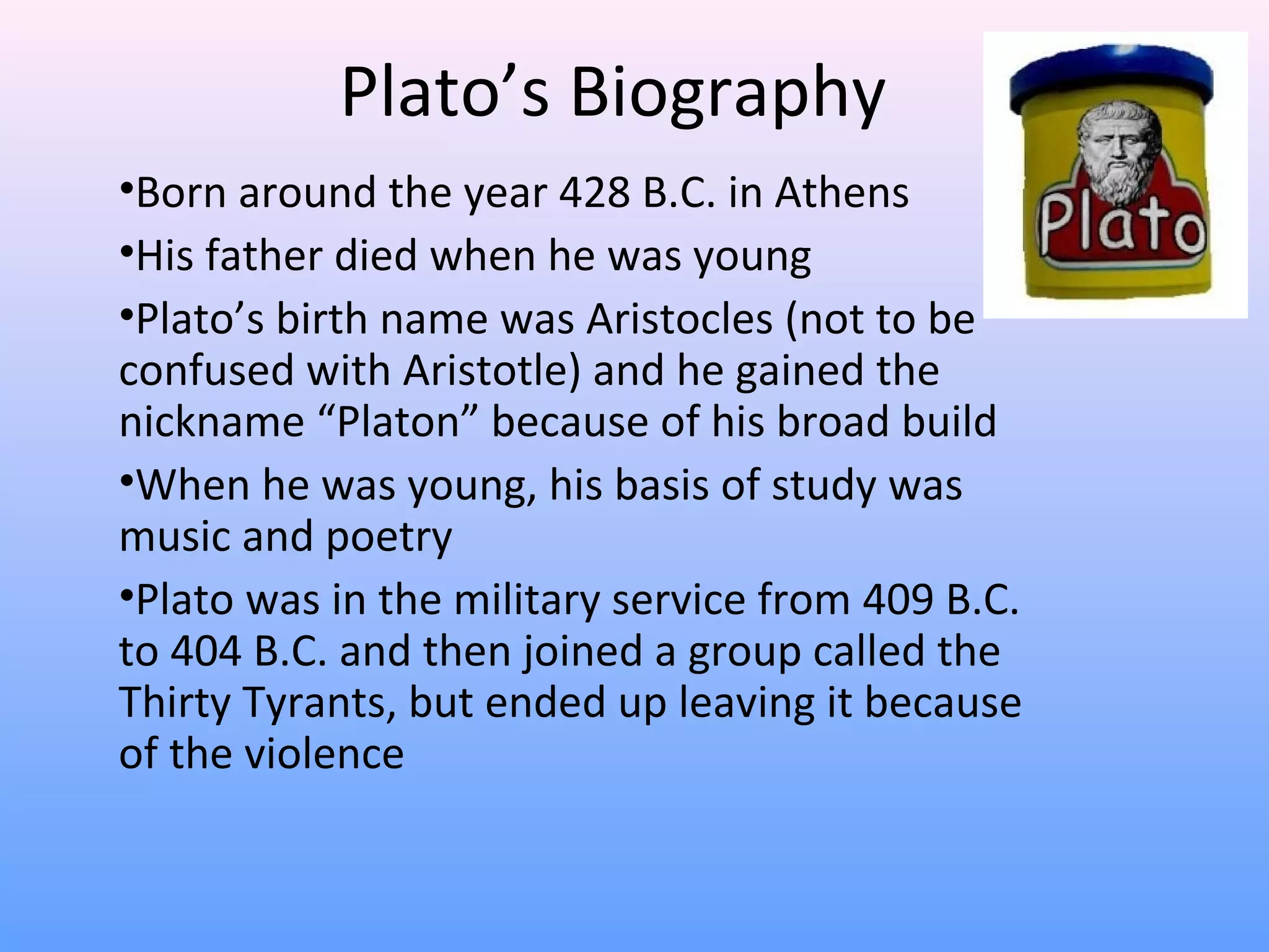 Plato | PPT