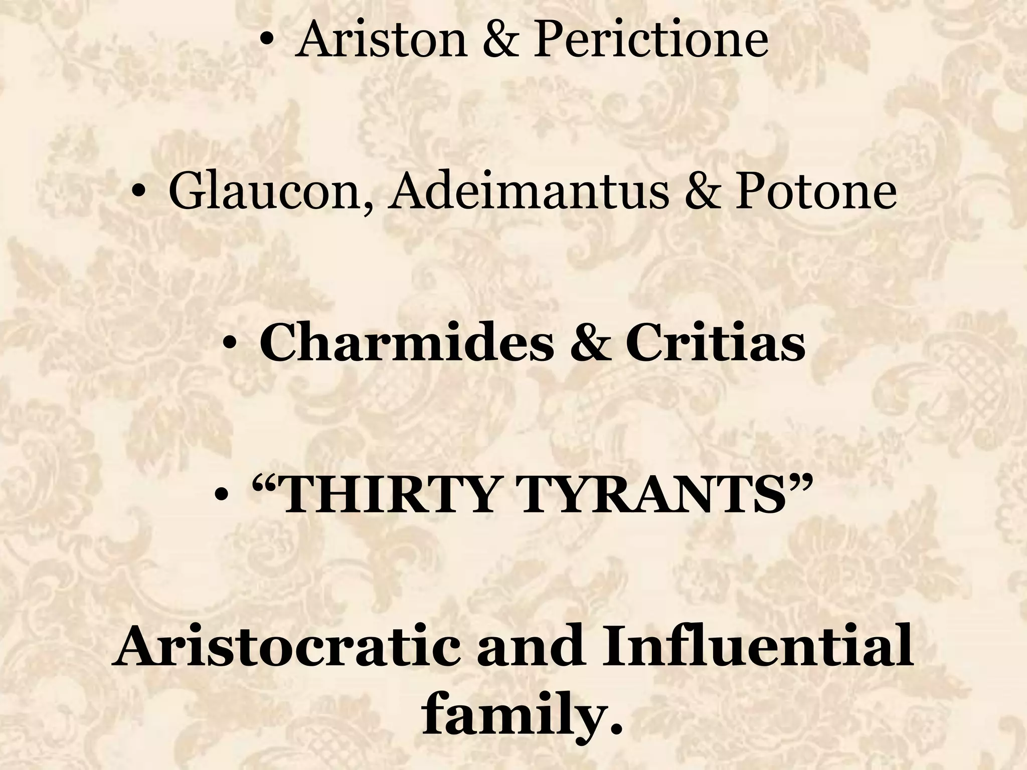 Socratic Philosopher; Plato | PPTX