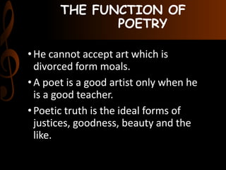 Plato AND HIS ART & LITERATURE | PPTX