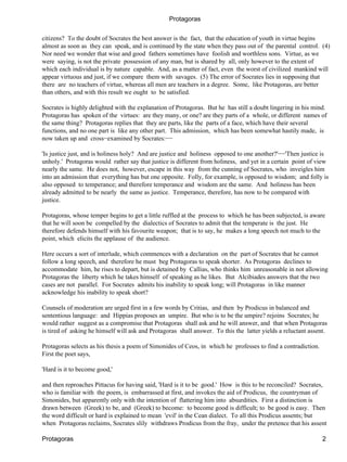 Plato -protagoras | PDF
