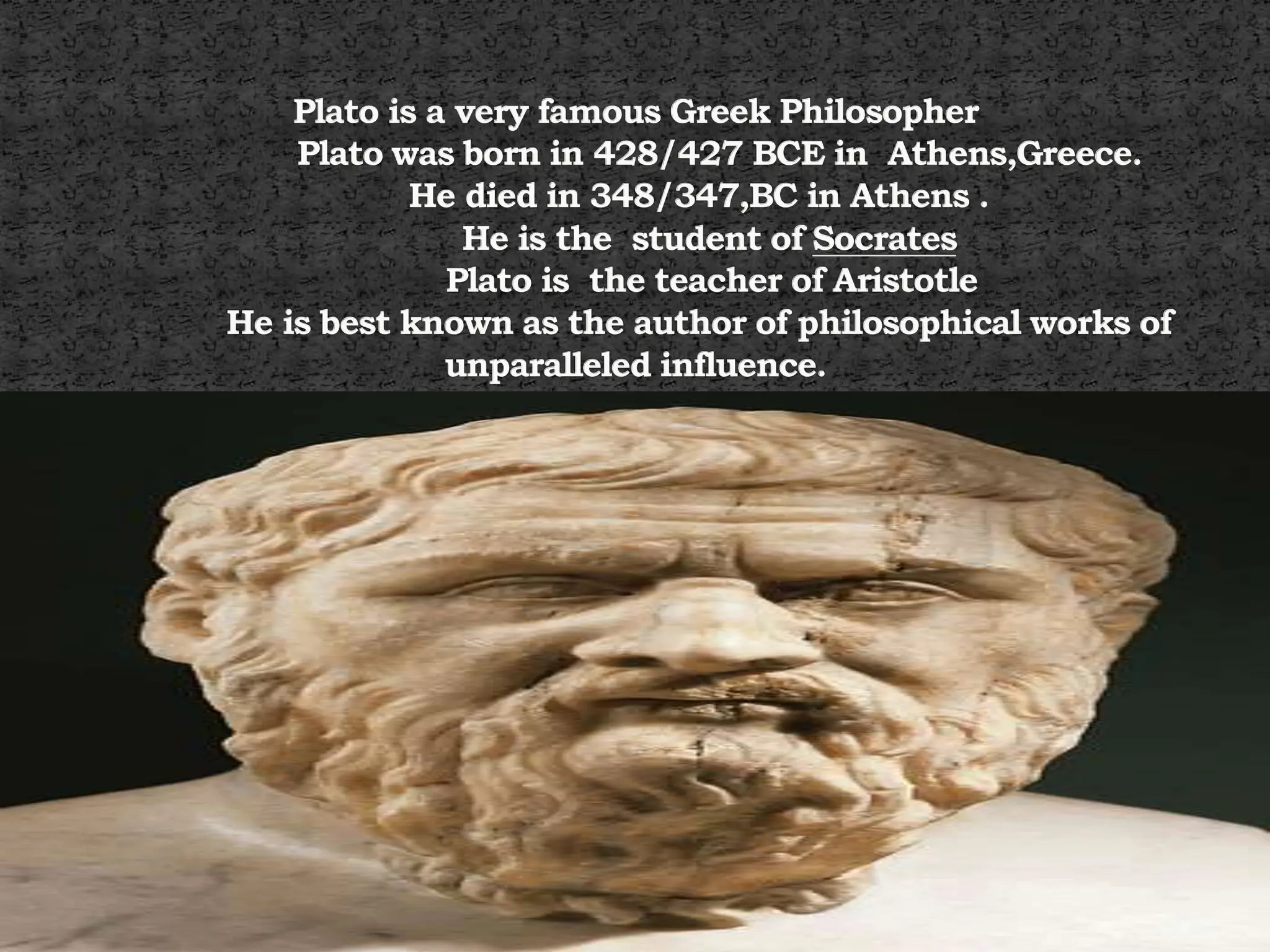 Plato and Aristotle's Views on Poetry by V.Jesinthal Mary | PPTX ...