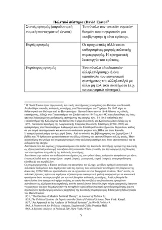 ΠΟΛΙΤΙΚΑ ΣΥΣΤΗΜΑΤΑ | PDF