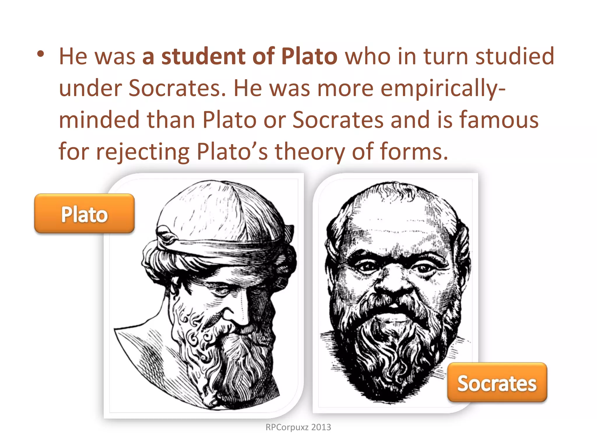 Plato and aristotle | PPT