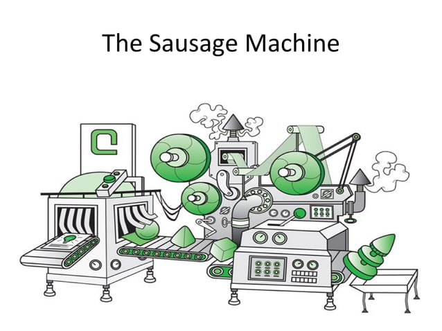 Plato and the sausage machine | PPT