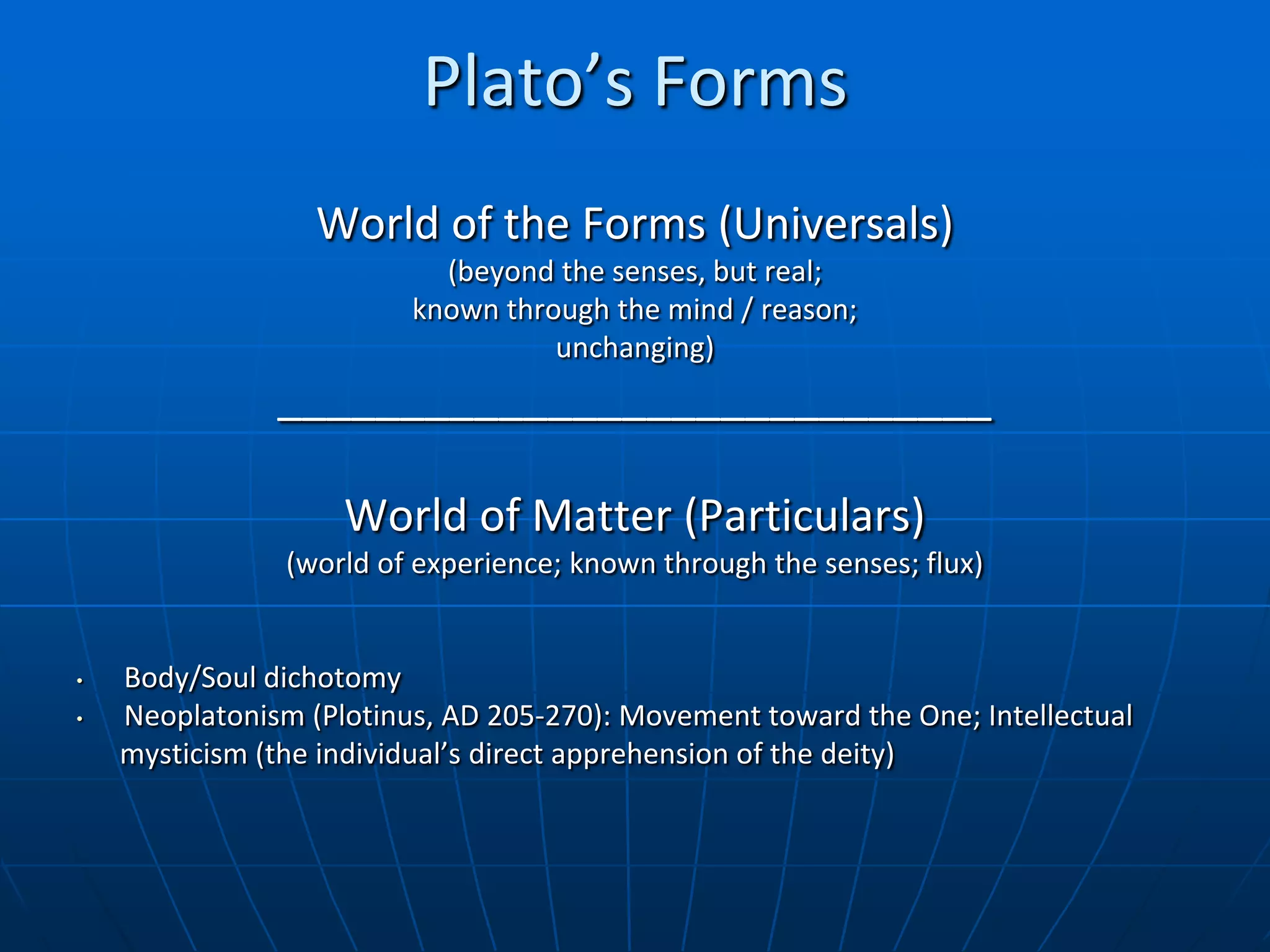 Plato aristotle and formality | PPT