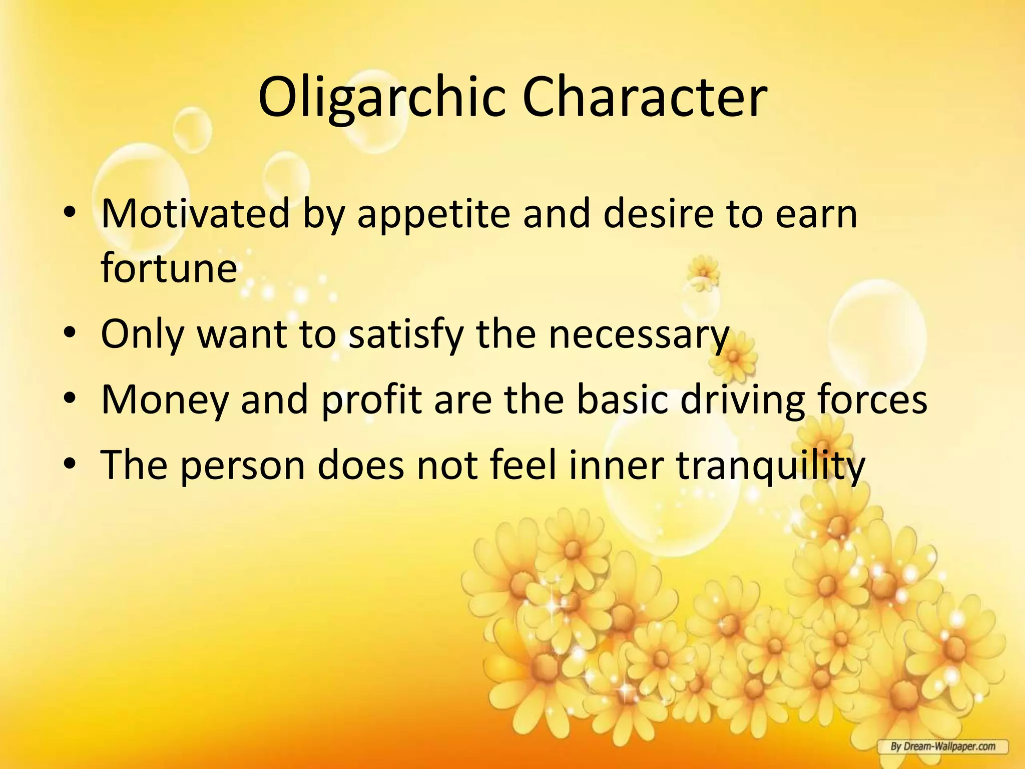 Plato, morality, and the harmonious personality | PPTX