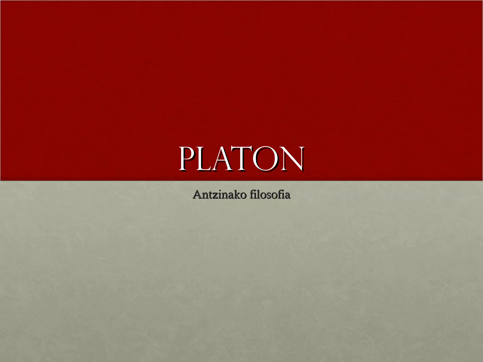 Platon | PPT