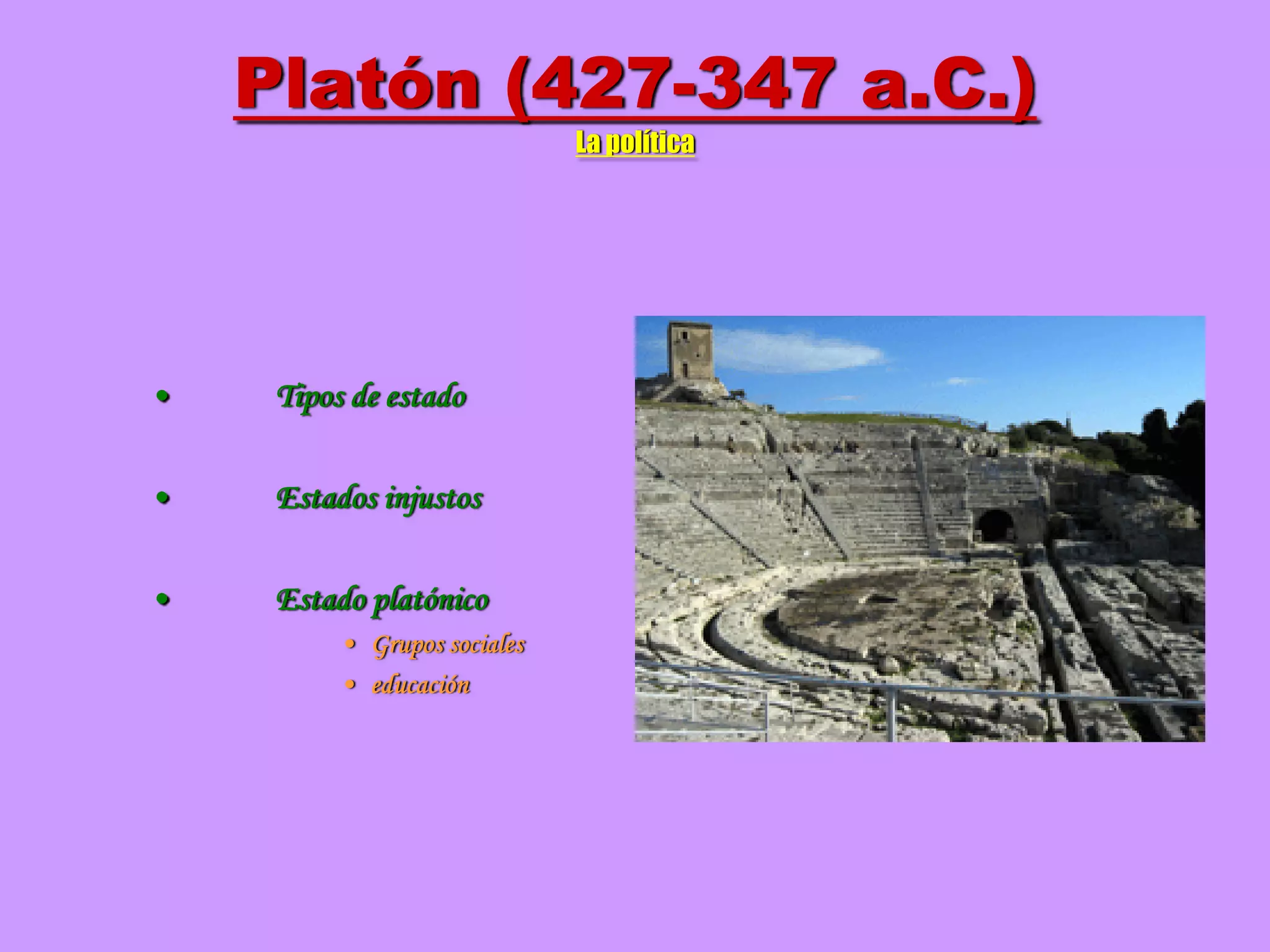 Platon power point | PDF