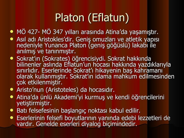 Platon (eflatun) | PPT