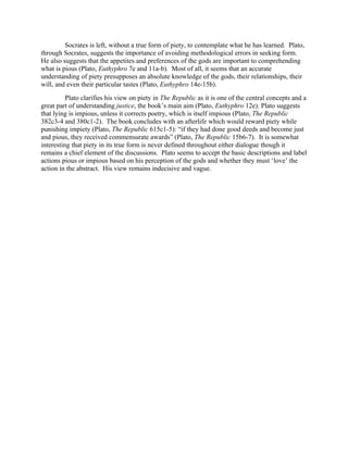 Platonic Piety | DOC
