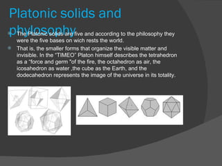 Platonic solids | PPT