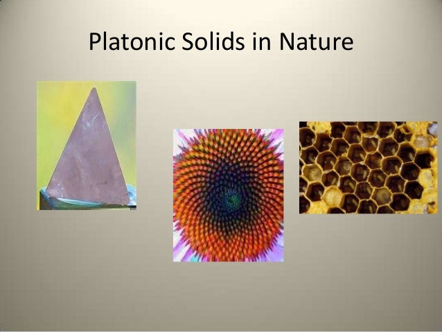 Platonic solids in nature
