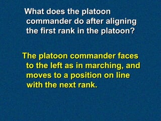 Platoon Drill | PDF