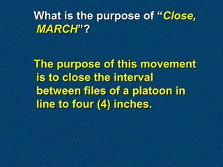 Platoon Drill | PDF