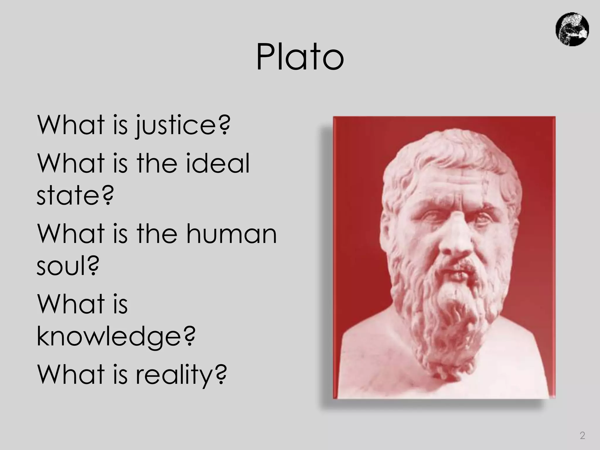 Plato's Theory of Forms, and the Sun, Line and Cave | PPTX