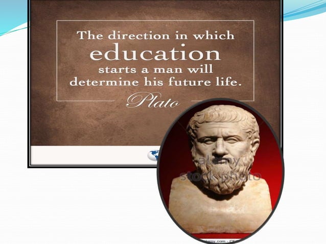 Plato's concept of Education - power point presentation | PPTX
