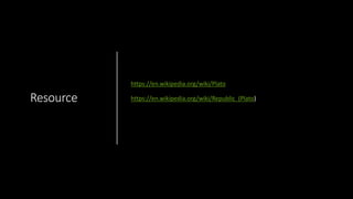 Plato project | PPTX