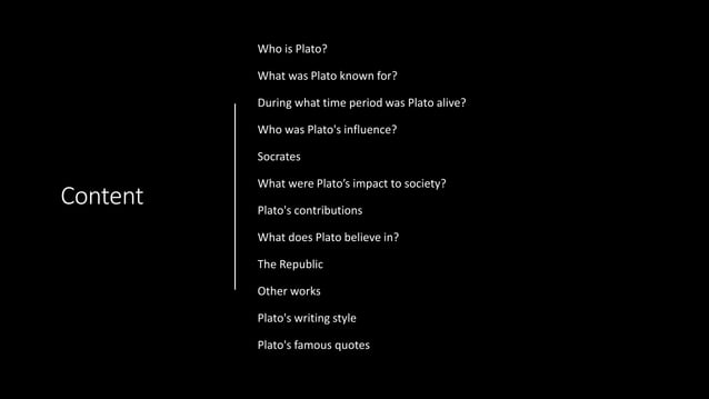 Plato project | PPTX | Physics | Science