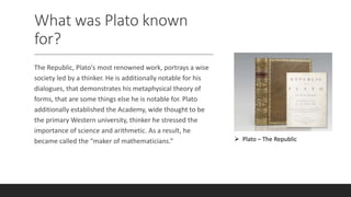 Plato project | PPTX