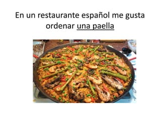 Vocabulario La comida | PPTX