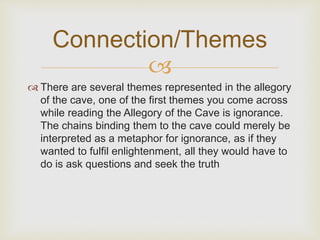 Plato’s allegory of the cave | PPTX