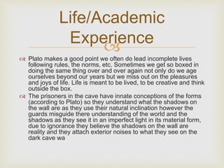 Plato’s allegory of the cave | PPTX