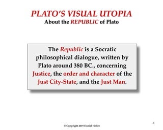 New book presentation 'Plato's Visual Utopia' by Daniel Heller | PPT
