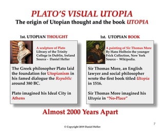 New book presentation 'Plato's Visual Utopia' by Daniel Heller | PPT