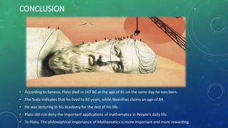 Plato's Philosophy of Mathematics | PPTX