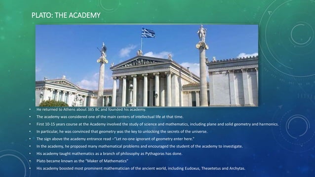 Plato's Philosophy of Mathematics | PPTX