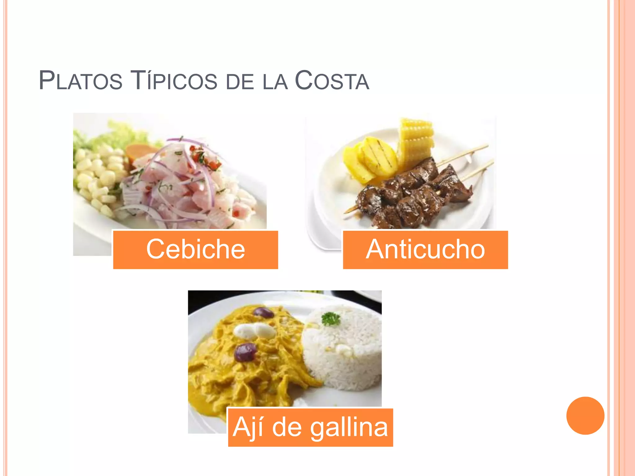 Platos típicos del perú | PPTX | South America Travel | Travel Locations