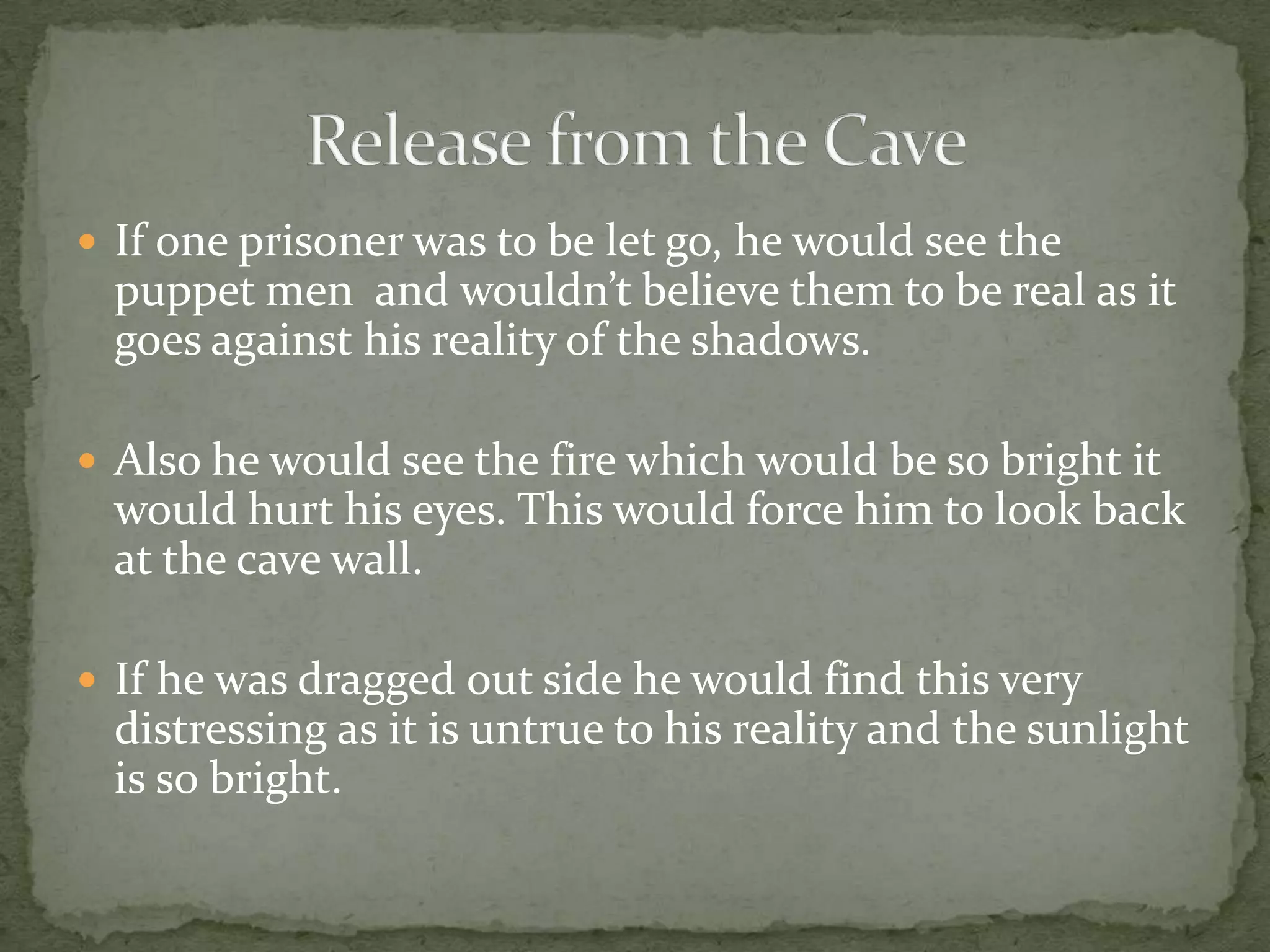 Plato the cave theory | PPTX