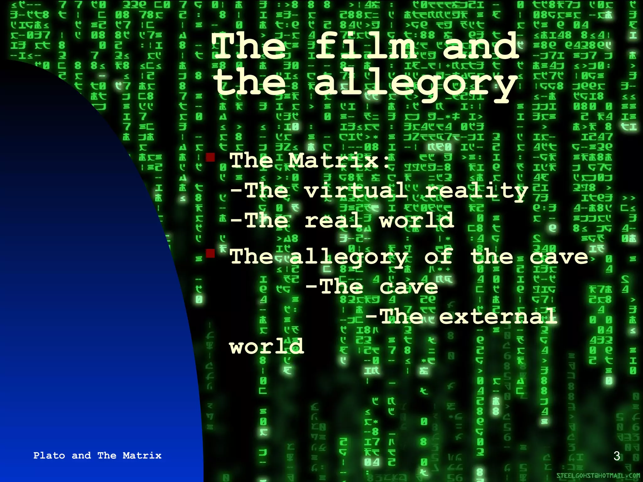Plato & The Matrix | PPS