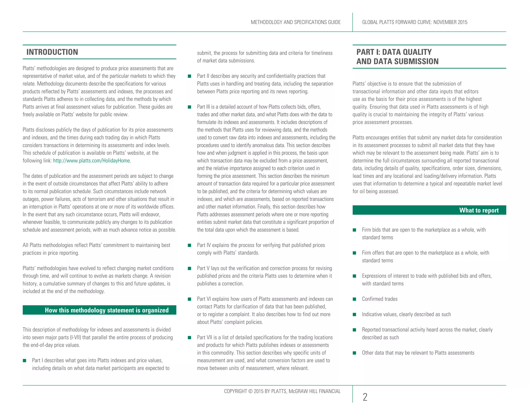 Platts forward-curve-oil | PDF