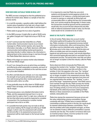 Platts Oil Pricing and MOC Methodology Explained | PDF