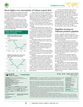 Platts oilgram news 20140404 | PDF