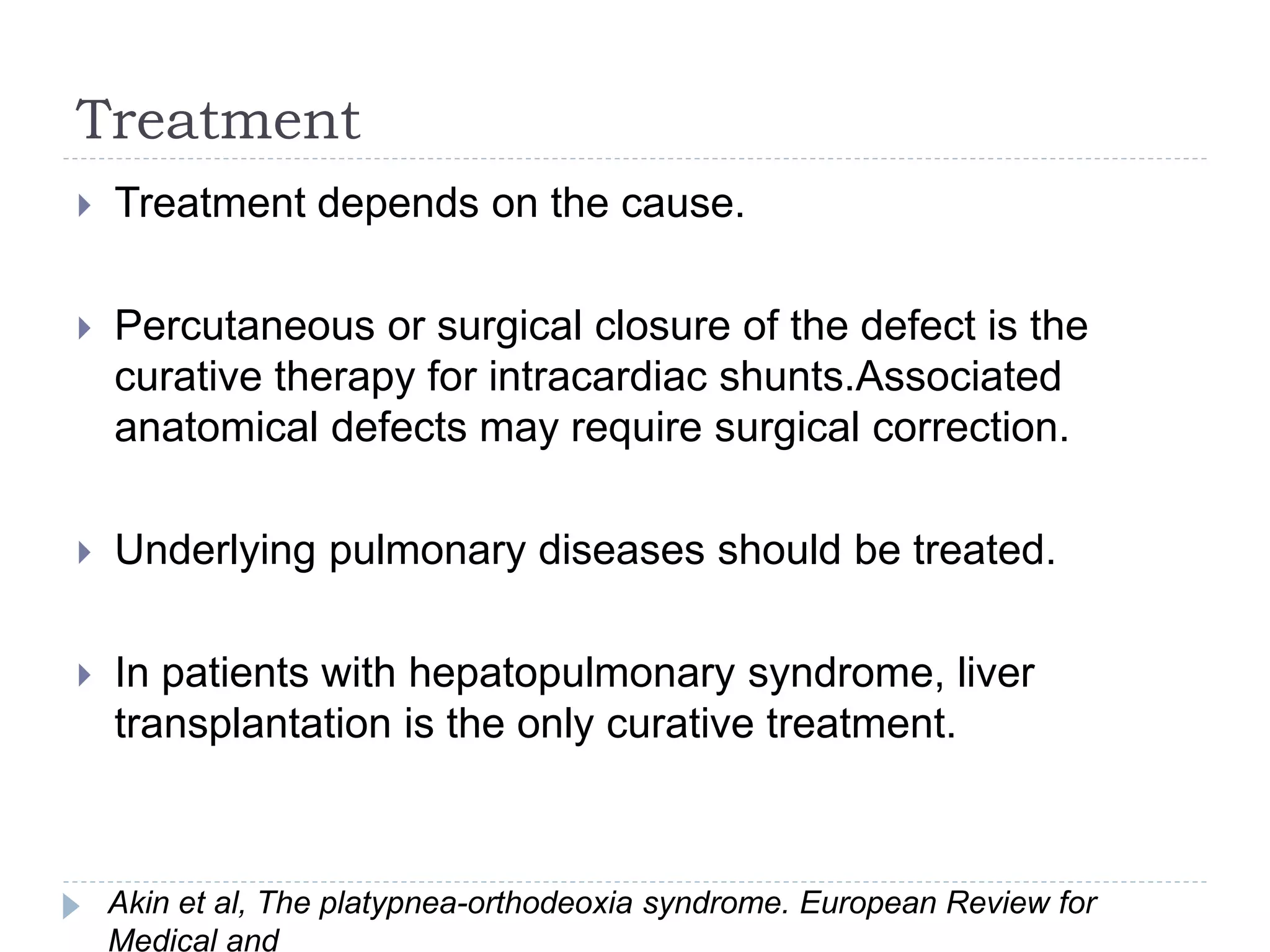 Platypnoea orthopnoea syndrome | PPTX