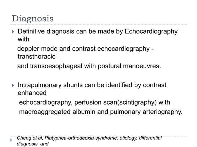Platypnoea orthopnoea syndrome | PPTX | Lung and Respiratory Health ...