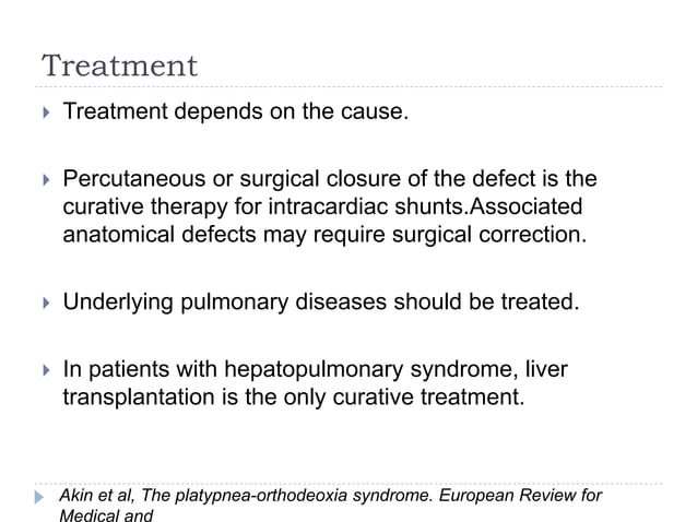 Platypnoea orthopnoea syndrome | PPTX | Lung and Respiratory Health ...