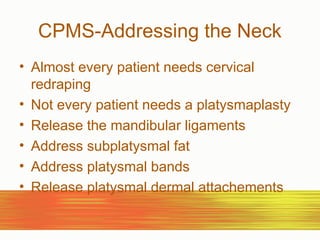 Facelift: Platysmal Muscular Suspension | PDF
