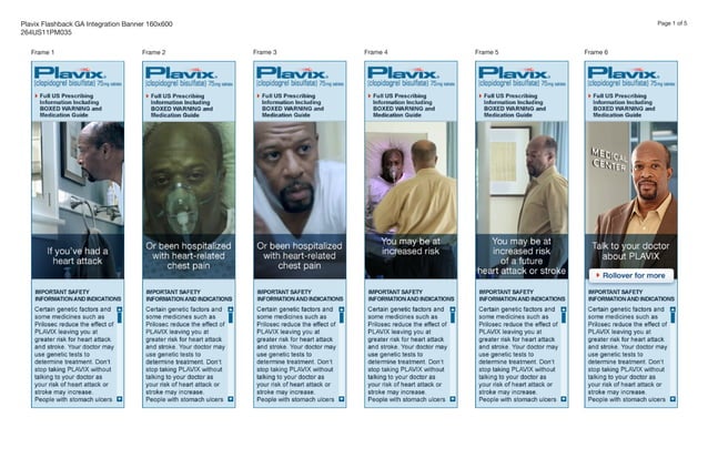 Plavix Banner 1 | PDF | Heart and Cardiovascular Diseases | Diseases ...