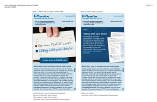 Plavix Banner 1 | PDF | Heart and Cardiovascular Diseases | Diseases ...