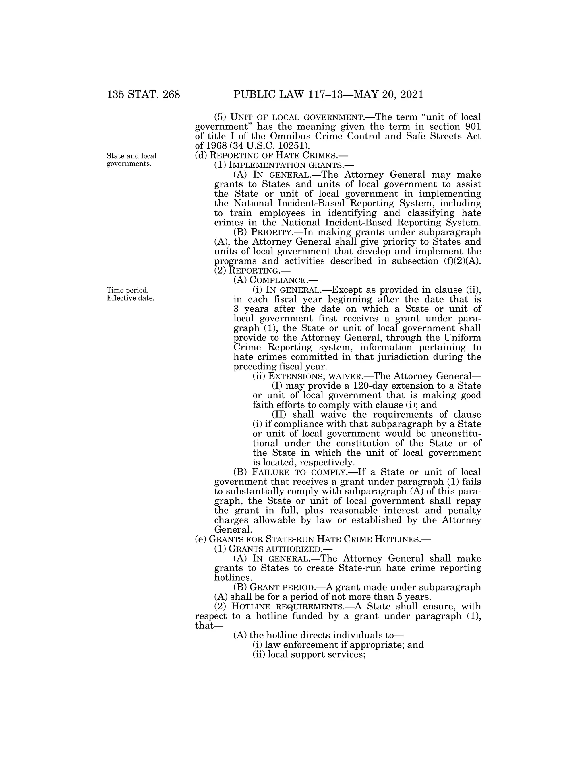 COVID-19 Hate Crimes Act | PDF