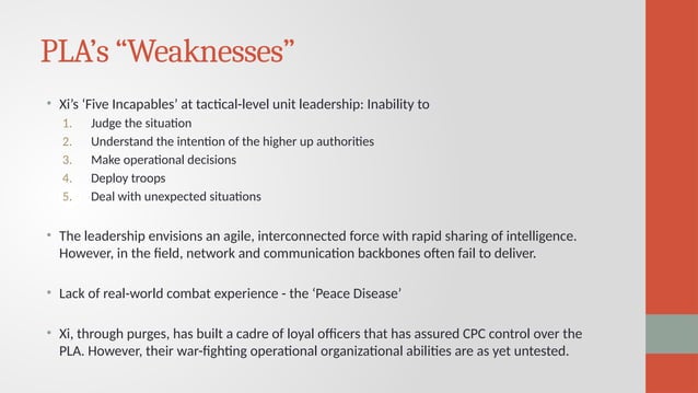PLA Transformation from Theatre Command Mode to Combined Armed Brigades ...