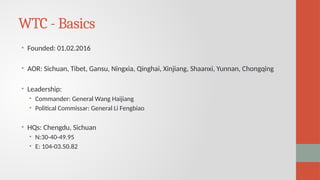 PLA Transformation from Theatre Command Mode to Combined Armed Brigades ...